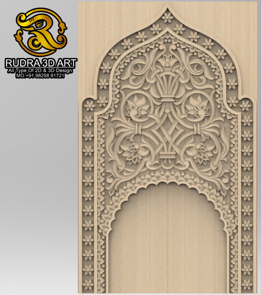 3D TAMPLE AND ARCH – Rudra 3D Art