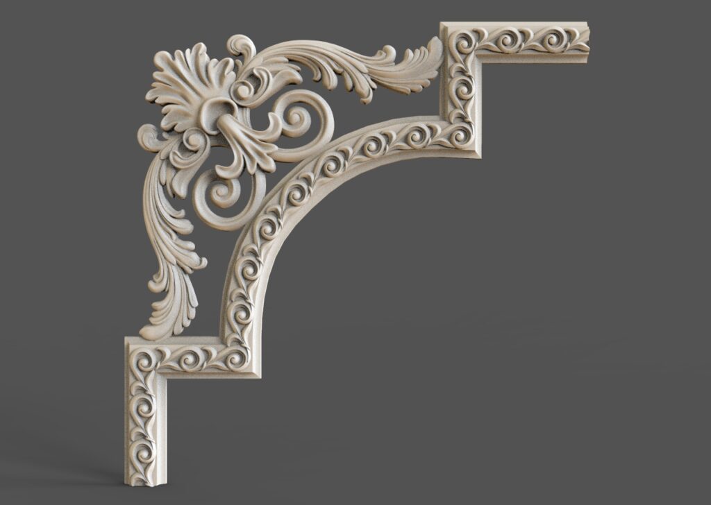 3D CORNER DESIGNE – Rudra 3D Art
